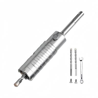 China SDS Plus TCT Hole Cutters  210mm 35mm  Wall Hole Saw Kit for sale