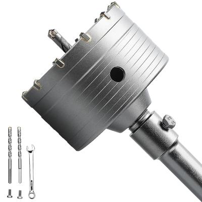 China Professional 100mm Brick Hole Cutter | Anti-Kickback TCT Core Bit for Heavy Masonry for sale