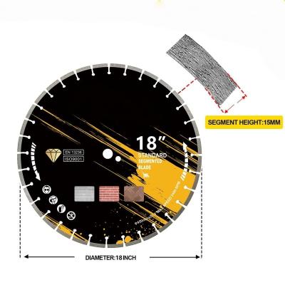 China 450mm Deep Trenching Concrete Blade | Tensioned Core (1