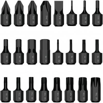 China Professional Ultra-Short Screwdriver Bits | Right-Angle Ratchet Set (Torx/Hex/PH) for sale
