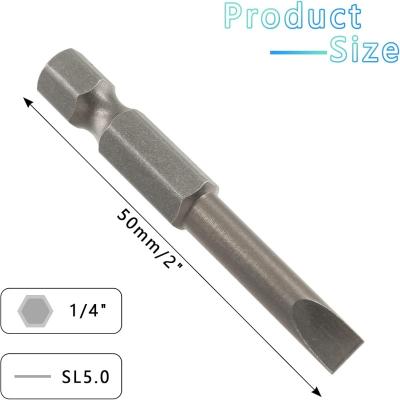 China Professional 2-Inch Flathead 5.0mm Bit | Cam-Lock & Furniture Assembly Tool for sale