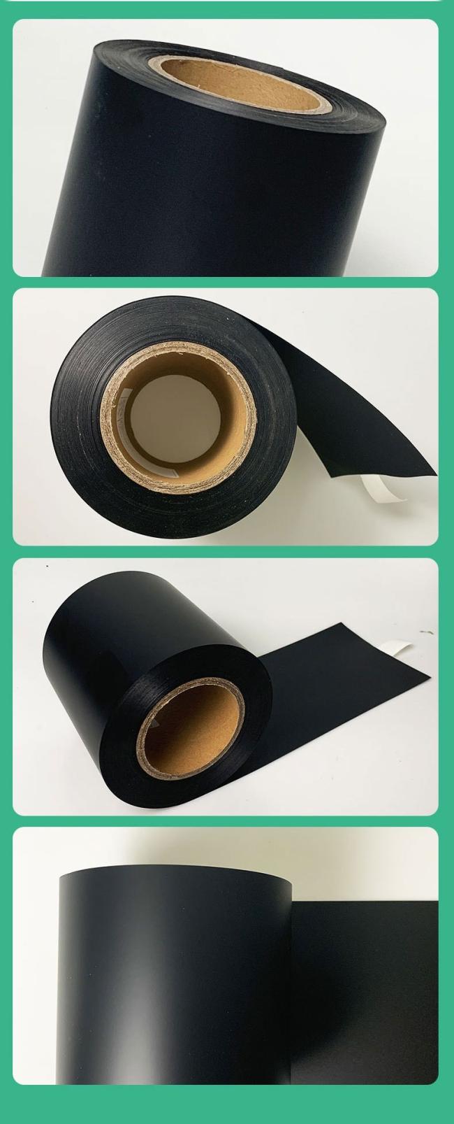 Polycarbonate Insulation Film showing texture and flexibility