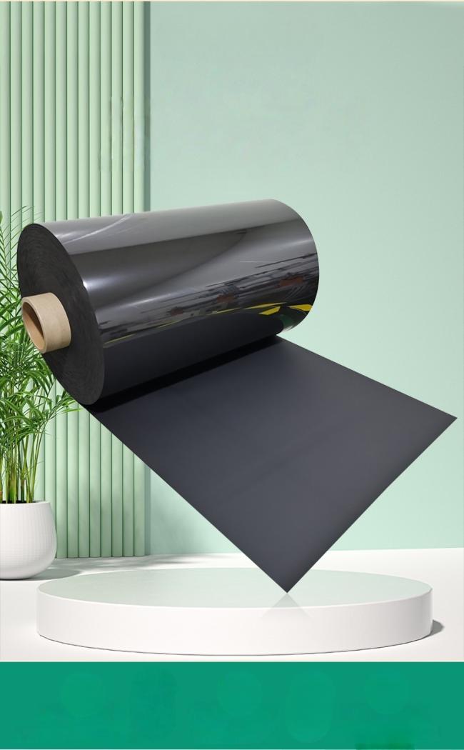 Flame Retardant Polyurethane Foam product sample showing black color and texture