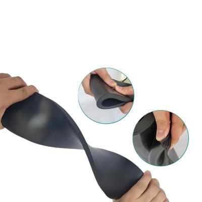 China Flame Retardant Silicone Foam 0.5-30mm Thickness with 200°C Heat Resistance and ≥1.0×10¹⁵ Ω-cm Volume Resistivity for sale