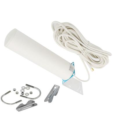 China 4G Antenna 12dBi WIFI Modem LTE booster With 5m cable and SMA male for 4g modem repeater router for sale