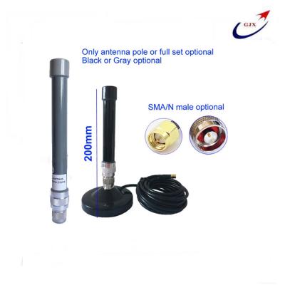 China High Gain antenna of glass steel 3g 4g 2.4g 8dBi outdoor omni antenna GSM Grey Fiberglass Antenna for sale