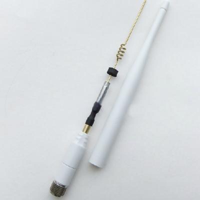 China Wifi Modem Router Booster 2.4ghz 5dBi White Black TPE Rubber Antenna With SMA RPSMA connector for sale