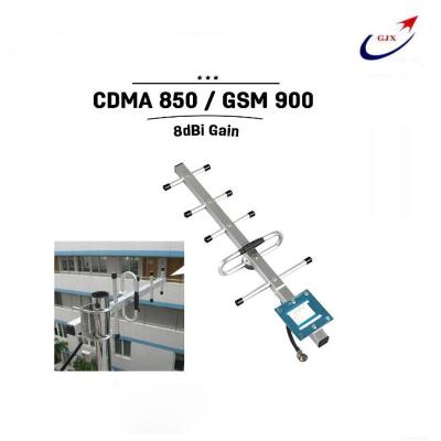 China RP SMA N Female Connecor Aluminum Alloy Outdoor Yagi Antenna 2400Mhz-2500Mhz 8dBi for sale