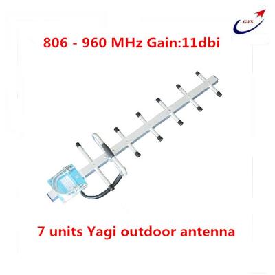 China New External Outdoor Yagi Wifi Antenna for 800 850 900 MHz 13dbi Yagi for cell phone signal booster for sale