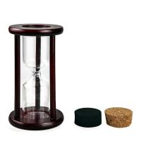 China 2 Minute Hourglass Sand Timer Wooden Sand Clock Customized for sale