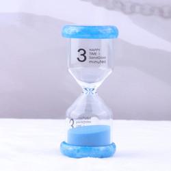 Cina Orologio di plastica variopinto 2 del temporizzatore della sabbia 3 5 10 15 30 Min Kids Game Hourglass in vendita