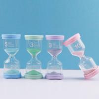 China 15 Min Sand Timer Hourglass Mini Logo Customized For Timing for sale