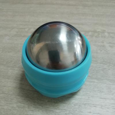 Cina Palla di rullo fredda calda di congelamento di massaggio del ghiaccio con la base bianca rossa nera di Oragne in vendita