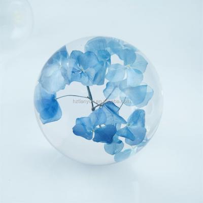 Cina Fermacarte blu del fiore dell'OEM del ODM per il regalo promozionale in vendita