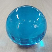 China clear transparency colored acrylic ball contact juggling ball for sale