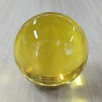 China clear transparency colored acrylic ball contact juggling ball for sale