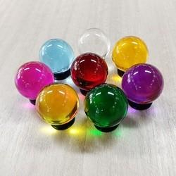 Cina L'OEM ha colorato la palla acrilica trasparente acrilica delle sfere 60mm in vendita