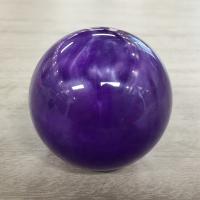 China Folk Art Cloudy Crystal Ball , Resin Custom Marble Ball for sale