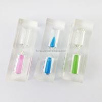 China 45 Second Sand Timer Hourglass Any Color Custmized 2.5*2.5*8cm for sale