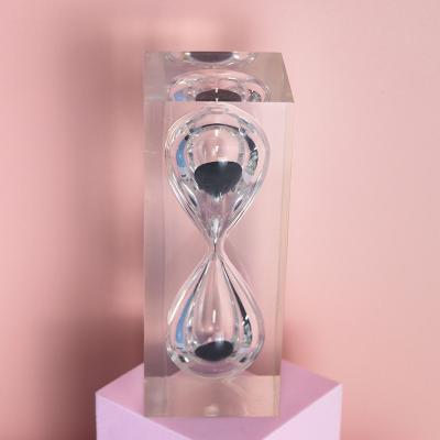 Cina Temporizzatore acrilico dell'orologio della sabbia della clessidra del ODM dell'OEM per sincronizzazione domestica in vendita