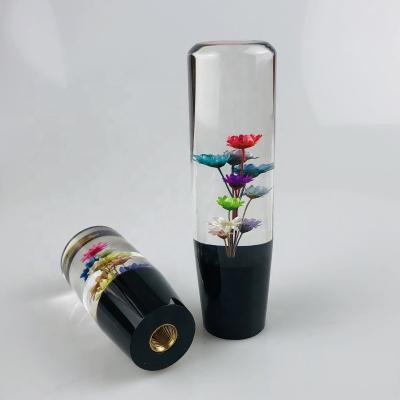 Cina la manopola dello spostamento del fiore della resina di 10cm 15cm per lo SGS del dispositivo spostatore dell'automobile ha certificato in vendita
