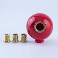 China Colored resin ball knob shift Custom Gear Shift Knobs for sale