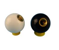 China Colored resin ball knob shift Custom Gear Shift Knobs for sale