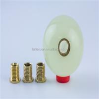 China Colored resin ball knob shift Custom Gear Shift Knobs for sale