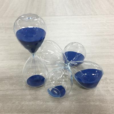 Cina 1-15 vetro di ora del temporizzatore su misura clessidra di vetro minuta dell'uovo in vendita