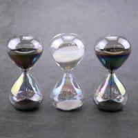 China Colored Liquid Sand Timer Hourglass 1-5 Minutes With Bubble Timer for sale