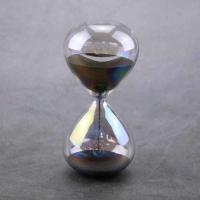 China Colored Liquid Sand Timer Hourglass 1-5 Minutes With Bubble Timer for sale