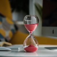 China Flat Sand Timer 5 Minute 10 Minute 30 Minute Color Customized for sale