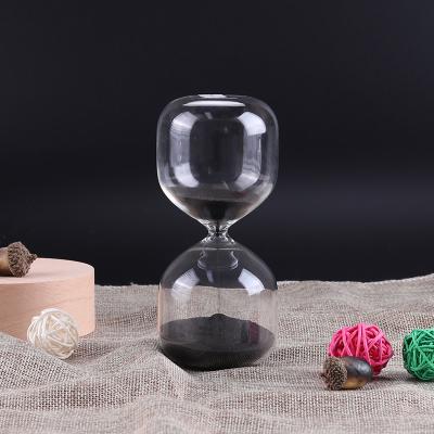 Cina clessidra di vetro dell'orologio della sabbia della clessidra 15 30 60 del temporizzatore minuto della sabbia in vendita