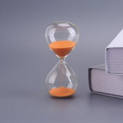 Cina clessidra di vetro dell'orologio della sabbia della clessidra 15 30 60 del temporizzatore minuto della sabbia in vendita