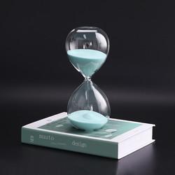 Cina clessidra di vetro dell'orologio della sabbia della clessidra 15 30 60 del temporizzatore minuto della sabbia in vendita