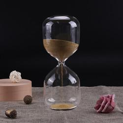 Cina clessidra di vetro dell'orologio della sabbia della clessidra 15 30 60 del temporizzatore minuto della sabbia in vendita