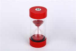 Cina 1-30 stile tradizionale della clessidra di minuti del temporizzatore di plastica della sabbia in vendita