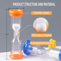 China Waterproof Plastic Hourglass 30 seconds 50 seconds 60 Second Sand Timer for sale