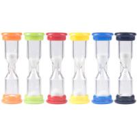 China Waterproof Plastic Hourglass 30 seconds 50 seconds 60 Second Sand Timer for sale