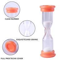 China Plastic Decorative Hour Glasses , One Minute Sand Timer Hourglass for sale