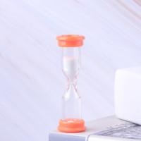 China Plastic Decorative Hour Glasses , One Minute Sand Timer Hourglass for sale
