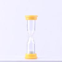China Plastic Decorative Hour Glasses , One Minute Sand Timer Hourglass for sale