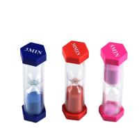 China Blown Plastic Hourglass 30 Seconds 2 Minute Sand Timer for sale