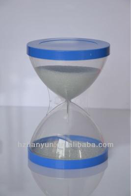Cina Clessidra di plastica non rotta Timer clessidra di sabbia fai-da-te da 5 minuti in vendita
