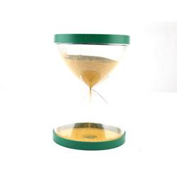 Cina Clessidra di plastica non rotta Timer clessidra di sabbia fai-da-te da 5 minuti in vendita