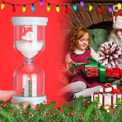Cina Plastic Hourglass Christmas Pink For Brushing in vendita