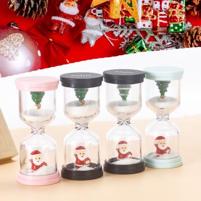 Cina Plastic Hourglass Christmas Pink For Brushing in vendita