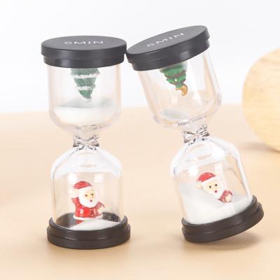 Cina Plastic Hourglass Christmas Pink For Brushing in vendita