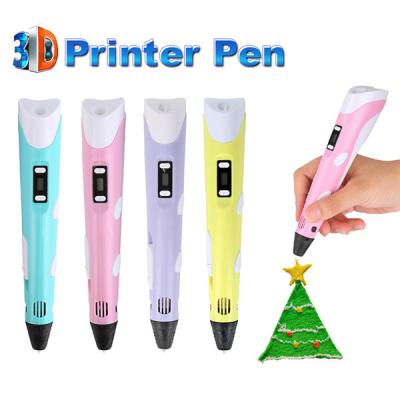 China Hotselling 2nd generation kids 3D printing pen disassemble 3D pen nozzle 3D wax printer pen for sale