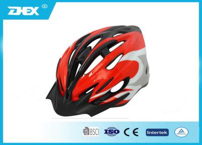 China Three - Color EPS + PC Sport Protect Adult Bicycle Helmet , racing bike helmets for sale